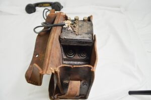 WW2 American US Army Signal Corps Field EE-8 Telephone - Sally Antiques