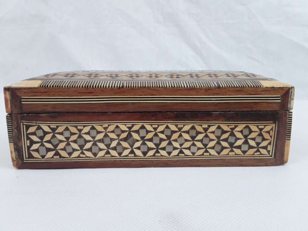 Khatam Inlaid Box - Sally Antiques