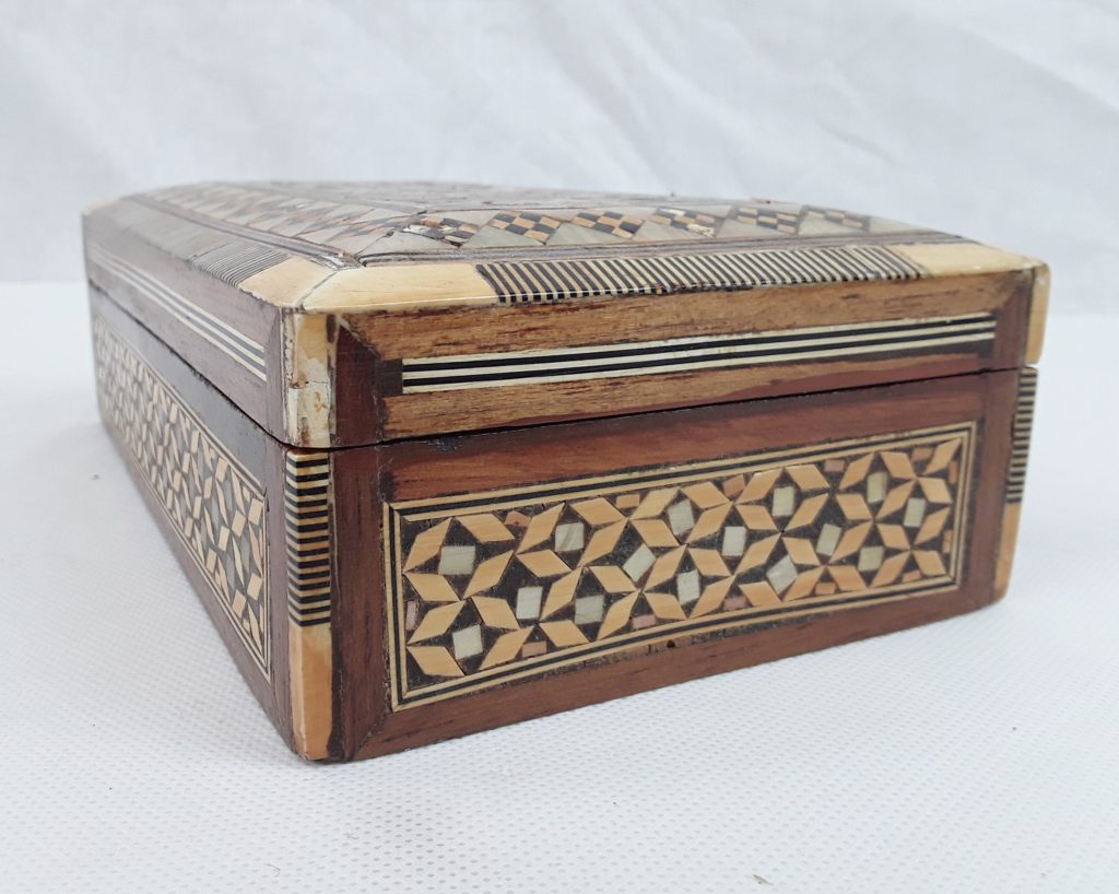 Khatam Inlaid Box - Sally Antiques
