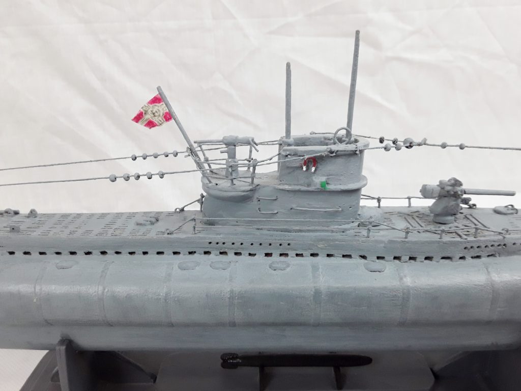 Scratch Built Model Of A WW2 German VIIC Type U-Boat - Sally Antiques