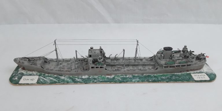 Scratch Built Waterline Model Of SS Ohio Oil Tanker Circa 1942 - Sally ...