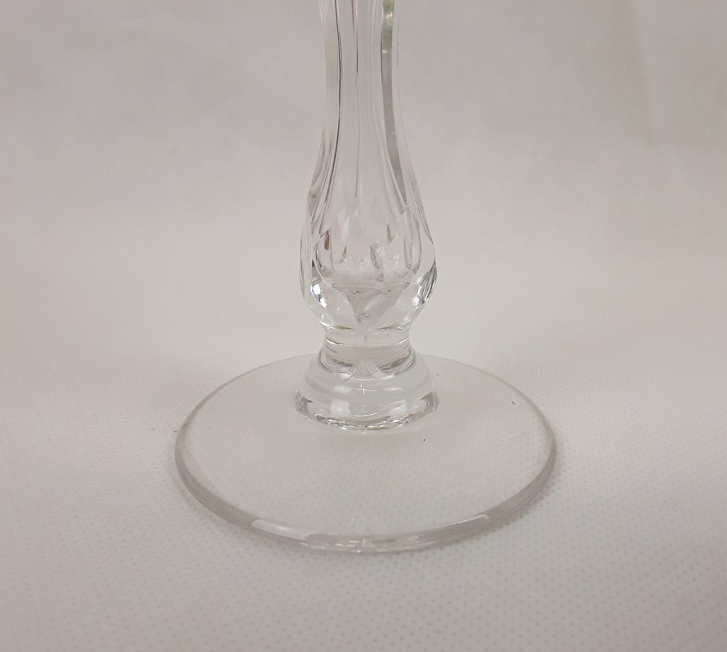 Saint Louis Green Mikado Pattern Wine Glass - Sally Antiques