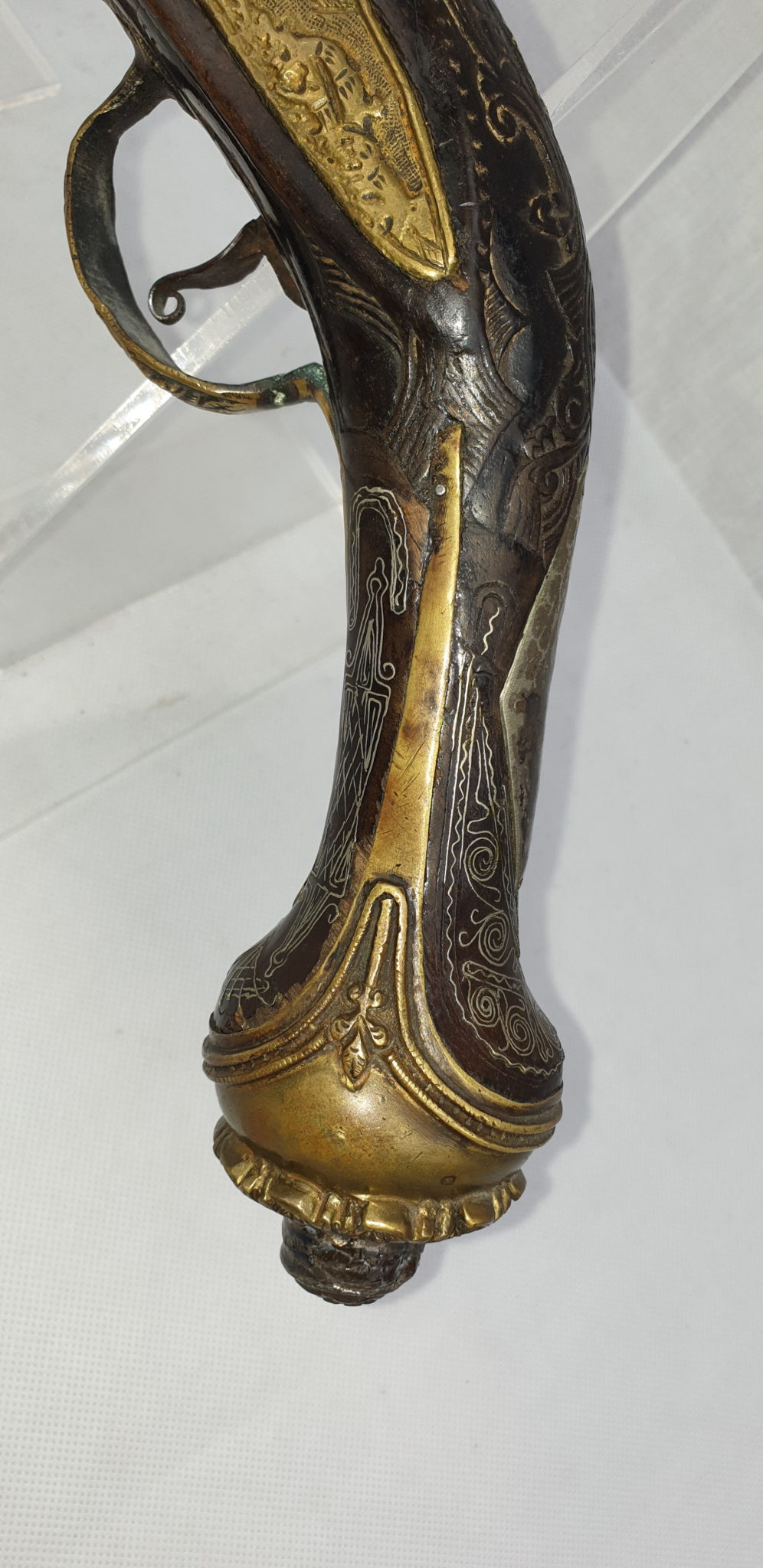 18th Century Oriental Flintlock Pistol - Sally Antiques