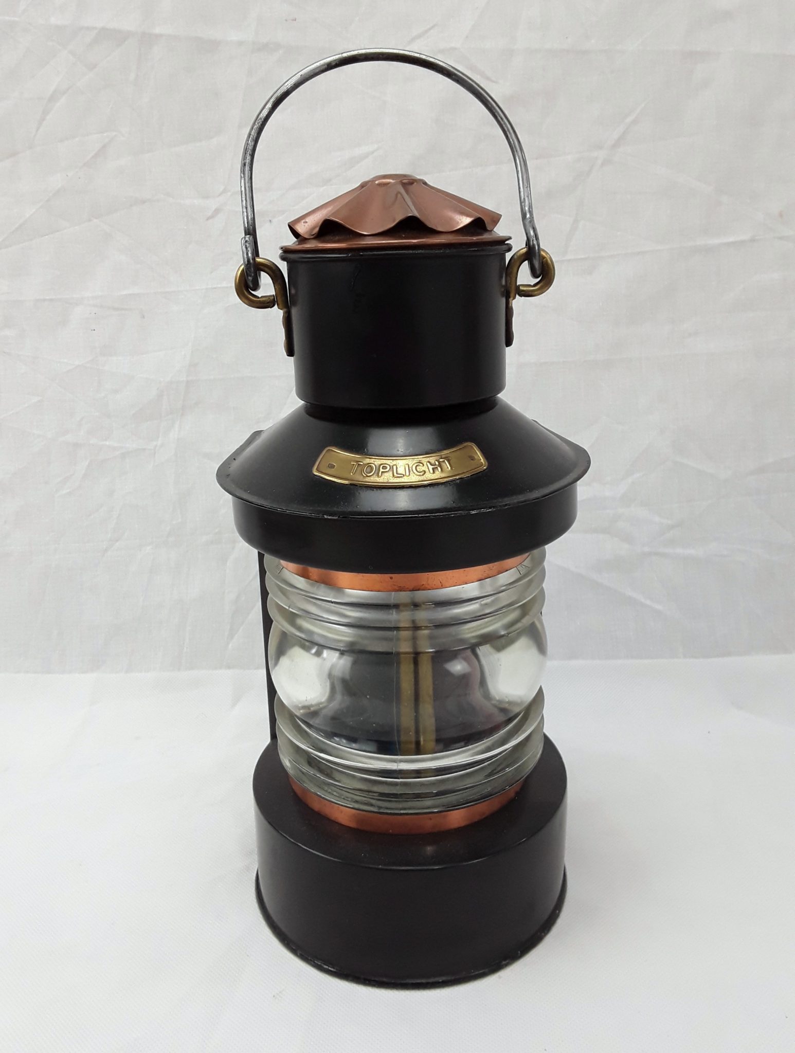 Vintage Ships Top-light Lantern - Sally Antiques