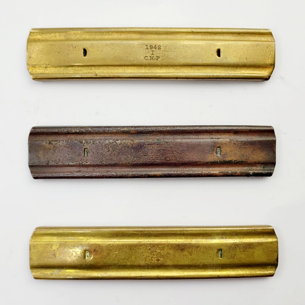 WW2 Era Two Clips of Five Anti Tank Rifle Rounds .55 Boys with Original ...