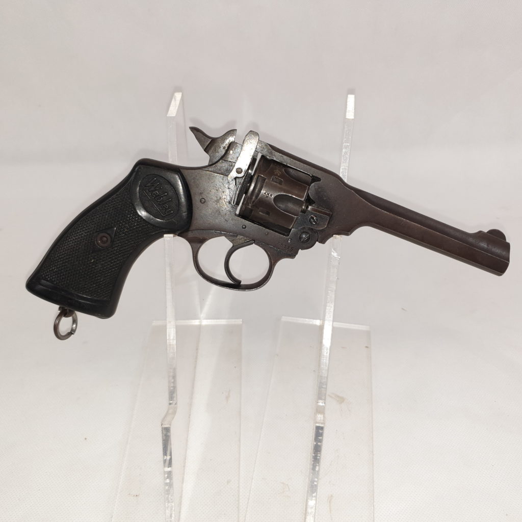 WW2 Era Webley Mark IV Army Revolver - Sally Antiques