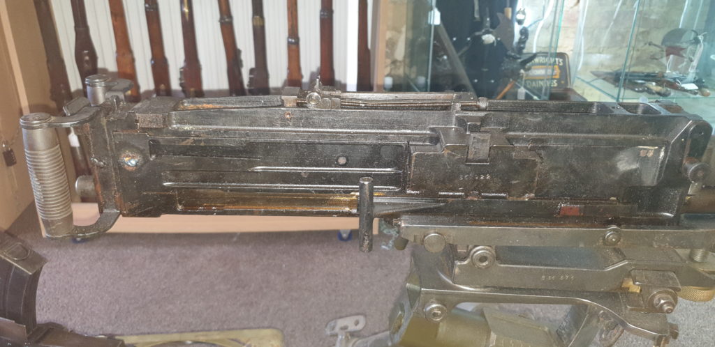 Breda Model 38 Calibre 8mm Heavy Machine Gun and Tripod - Sally Antiques