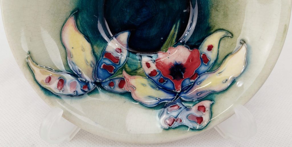 Early 20th Century William Moorcroft Spring Flowers Saucer* - Sally ...