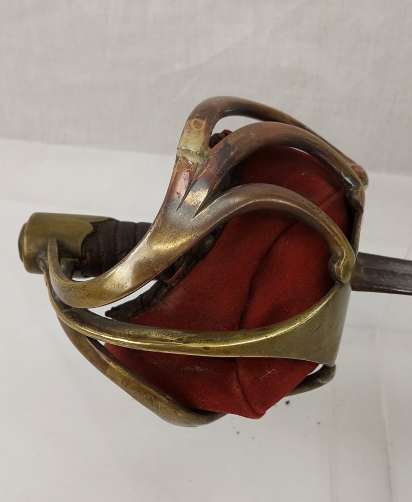 French Imperial Guard Circa 1806 Basket Hilted Sword - Sally Antiques