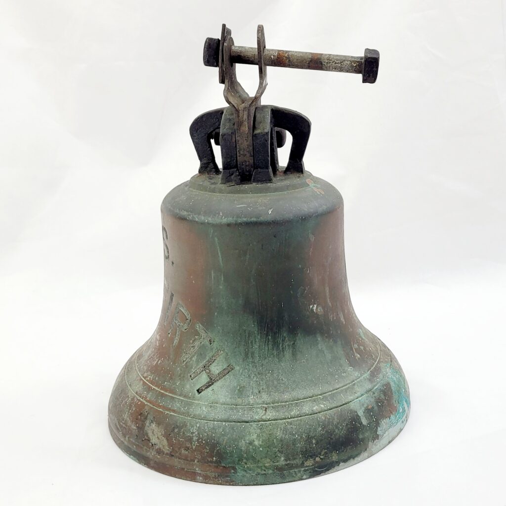 WW2 Royal Navy Auxiliary Fleet Bronze Bell of 1945 HMS Solway Firth ...