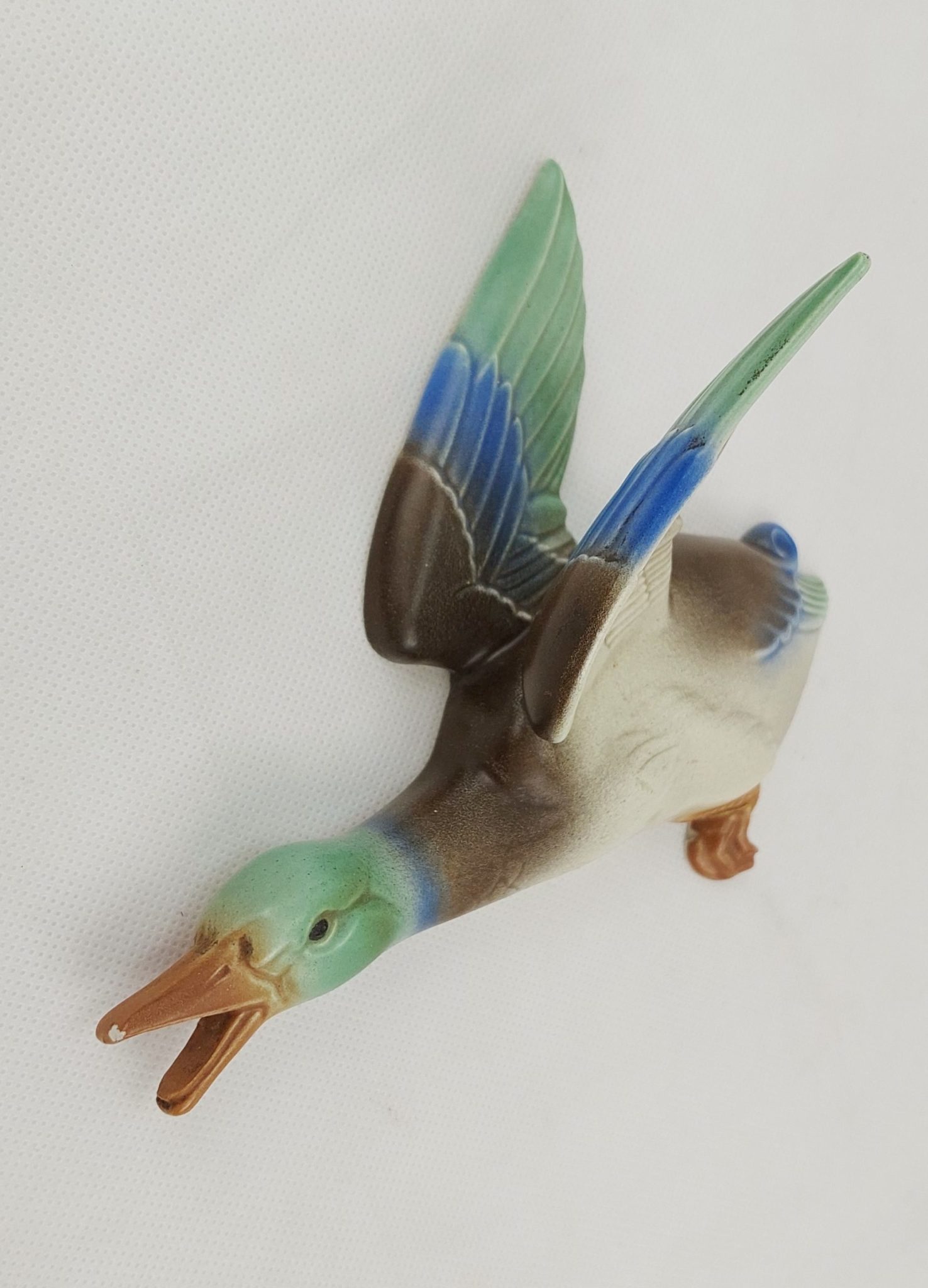 Circa 1936 Poole Pottery Wall Mounted Duck - Sally Antiques