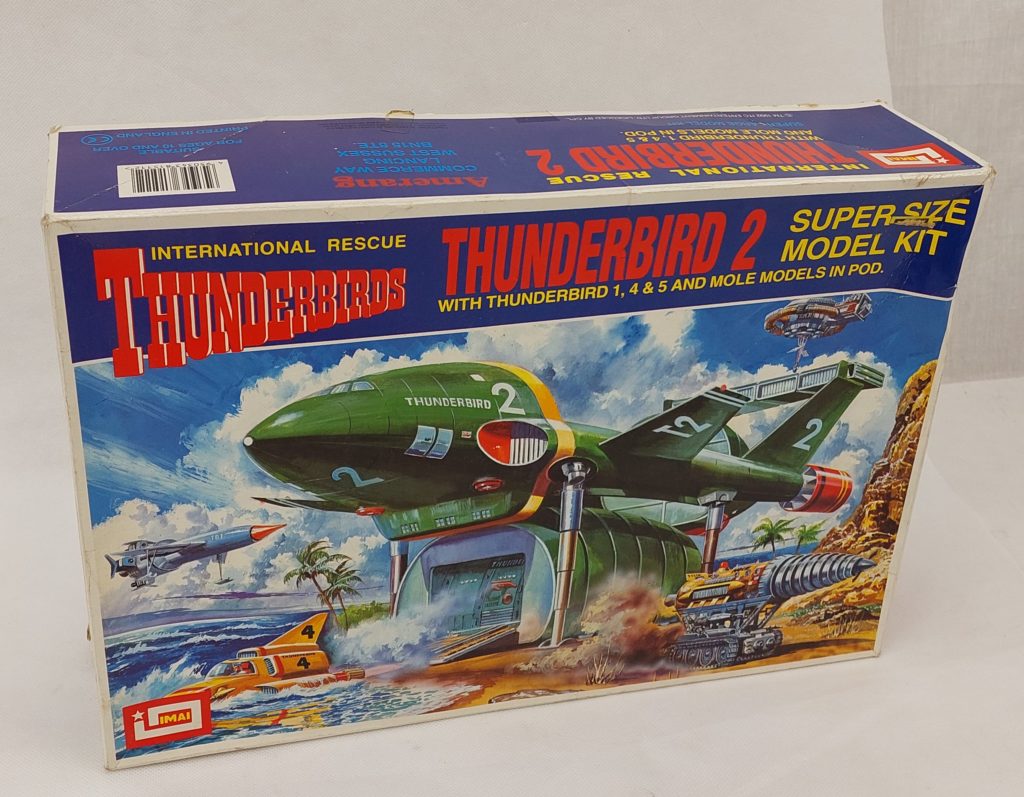Large Unmade IMAI Thunderbirds 2 Model Kit - Sally Antiques