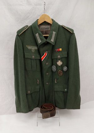 WW2 German Army Infantry M40 Tunic By A Kronenberg With 4 Original ...
