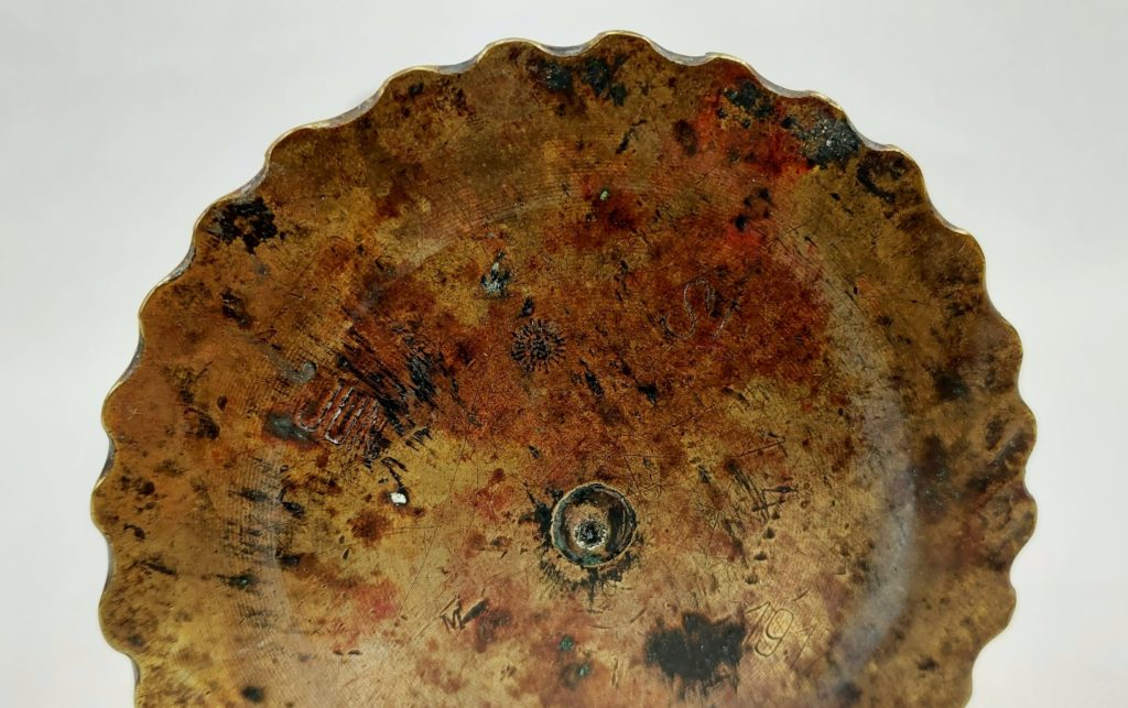 WW1 1914 1918 France Trench Art Shell Case - Sally Antiques