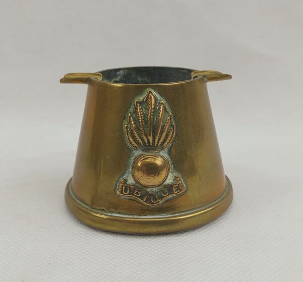 WW1 Trench Art Shell Nose Royal Artillery Ashtray - Sally Antiques