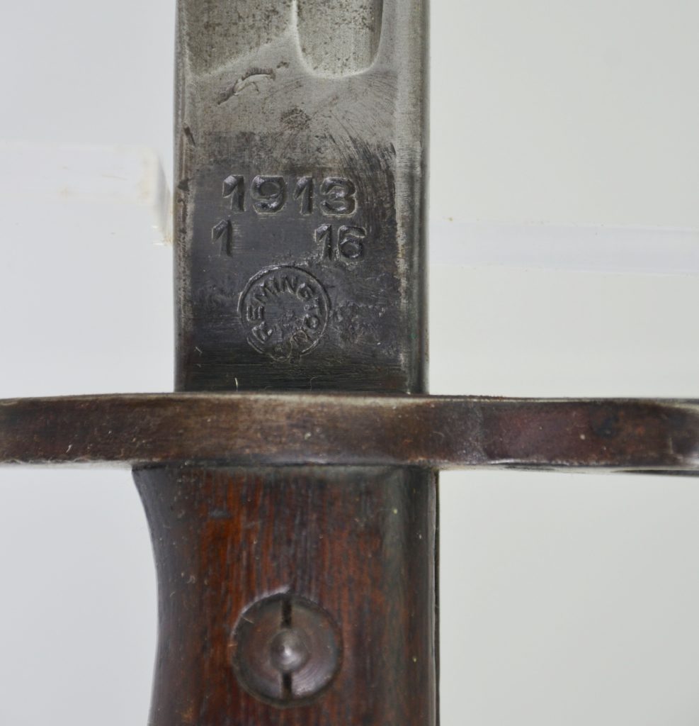 British 1913 Pattern WW1 Remington Bayonet and Scabbard - Sally Antiques