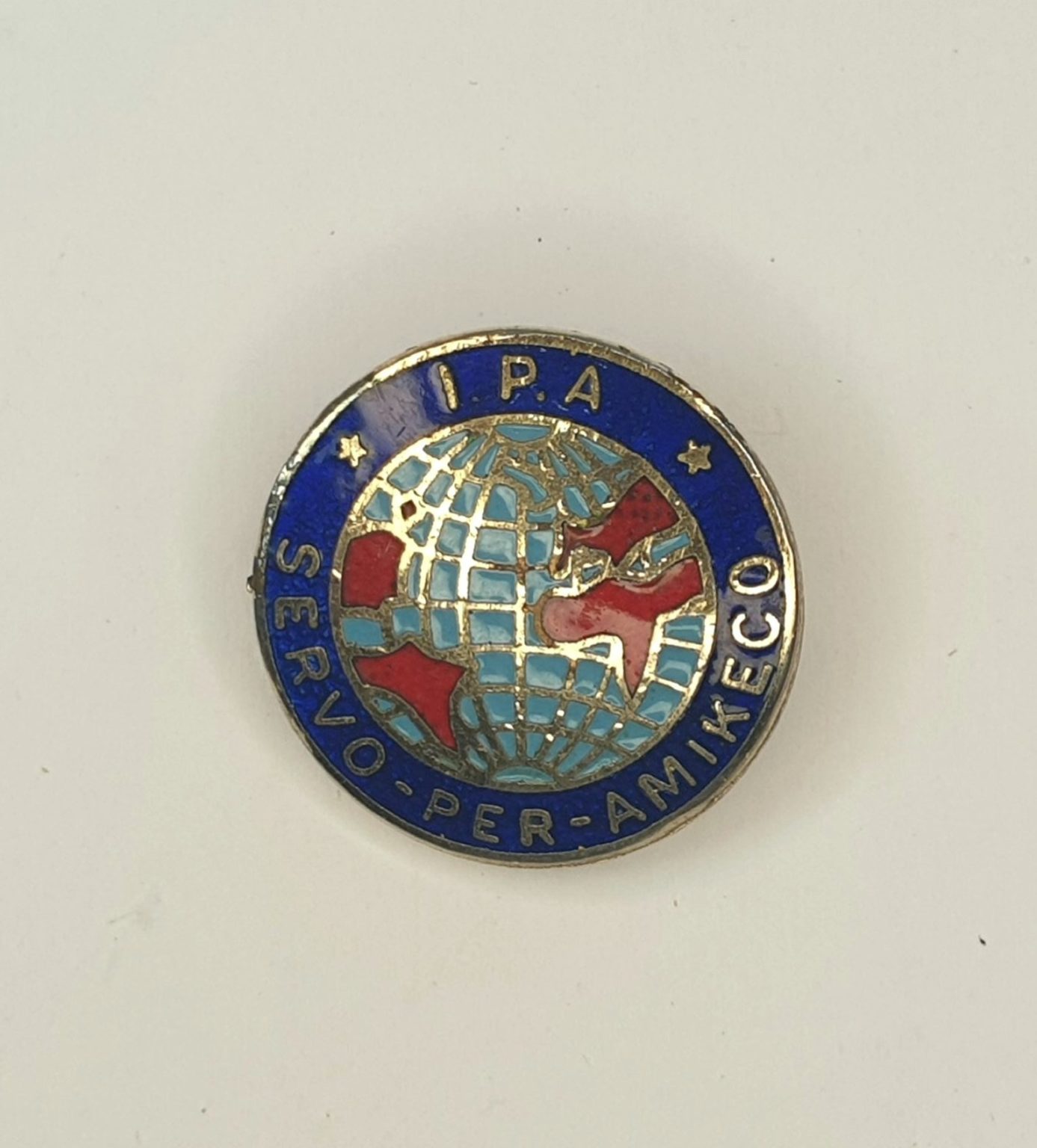 International Police Association Enamelled Badge - Sally Antiques