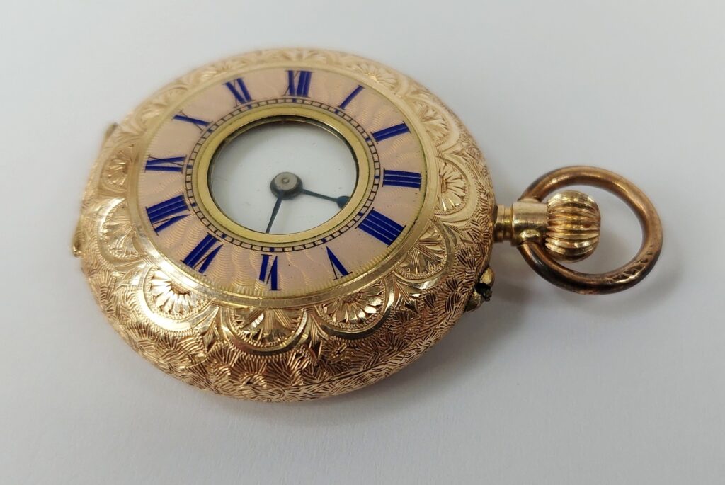 Chester 1881 Sterling Silver Marine Decimal Chronograph Pocket Watch ...