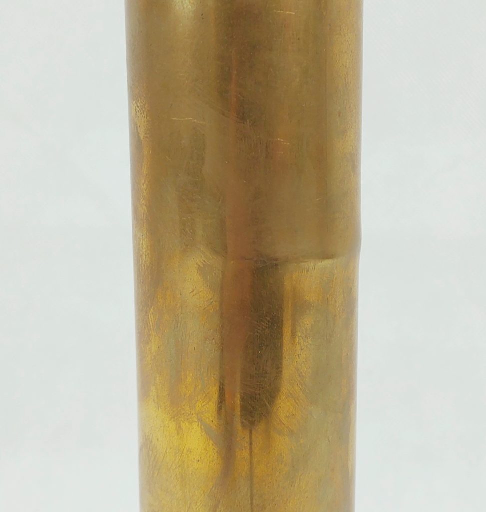 Small Brass Shell Case - Sally Antiques