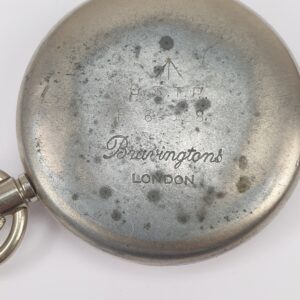 cWW1 Bravingtons Military Type Steel Pocket Watch - Sally Antiques