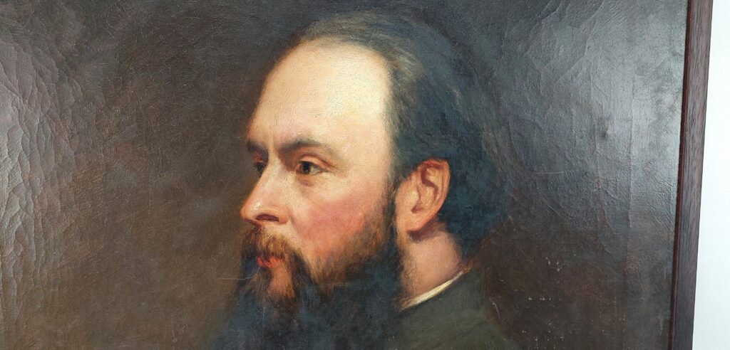 Large Oil Painting Of General Brownrigg, Crimean War Veteran By J ...