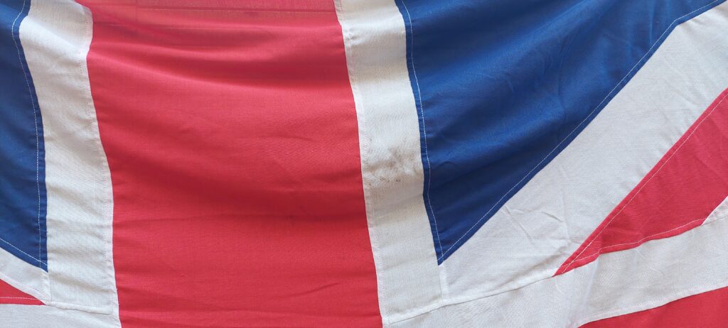 Large Royal Navy Stitched Union Jack Flag - Sally Antiques