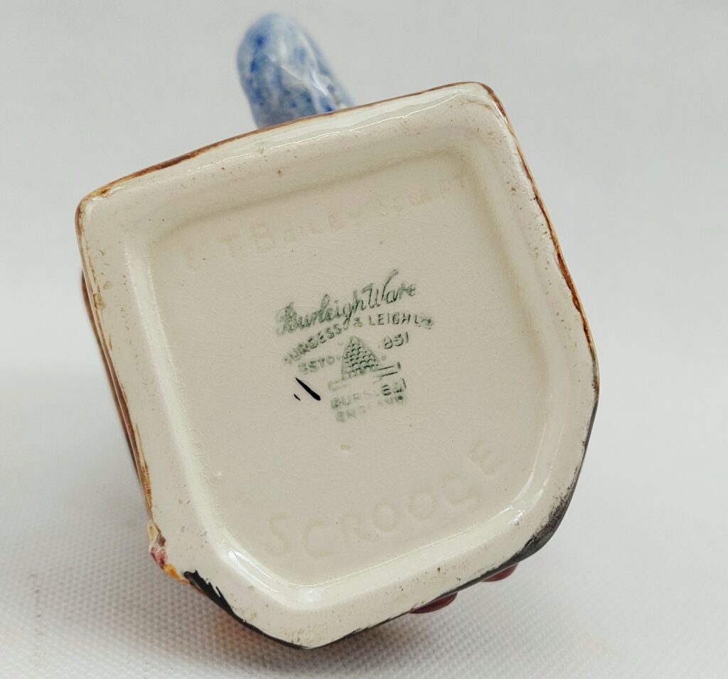 Burleigh Ware Scrooge Toby Jug - Sally Antiques