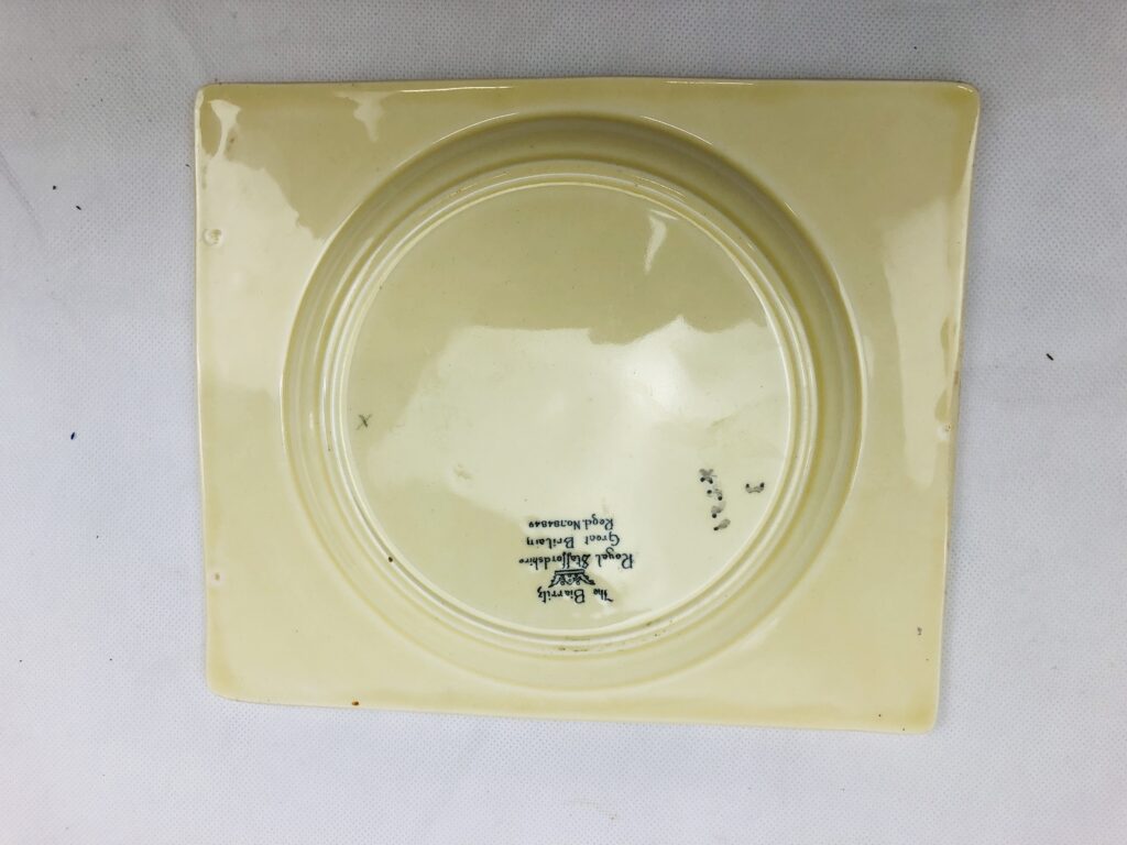1930s Clarice Cliff The Biarritz Royal Staffordshire Rectangular Plate ...