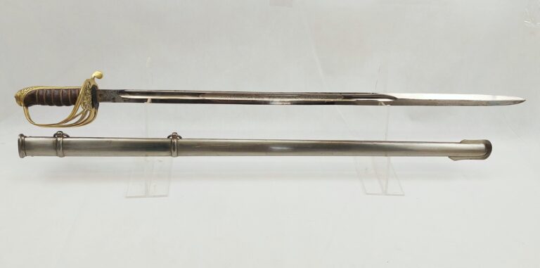 Reproduction British 1845 Pattern Infantry Officers Sword - Sally Antiques