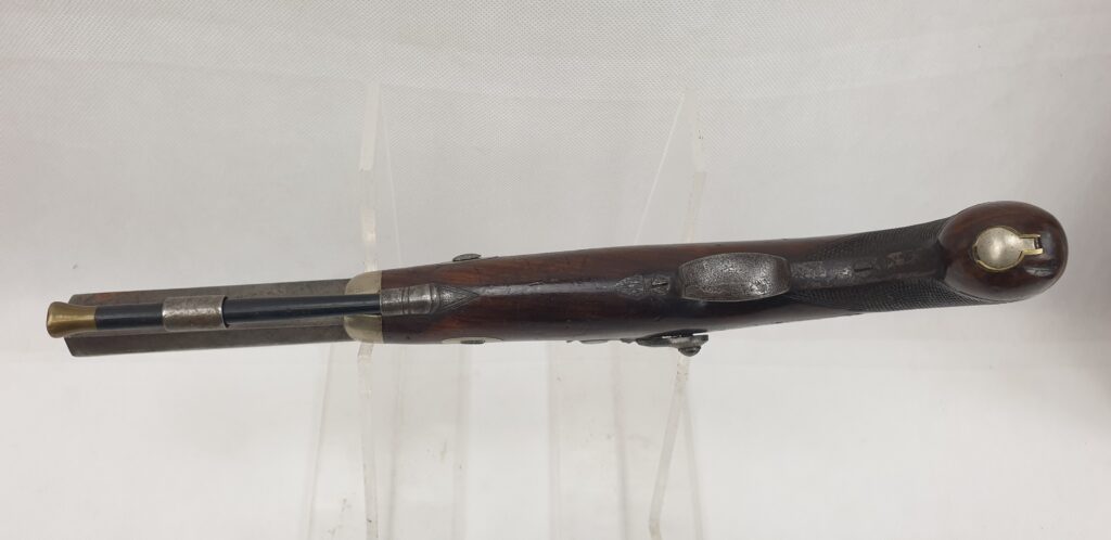 Circa 1860 Back Action Percussion Pistol - Sally Antiques