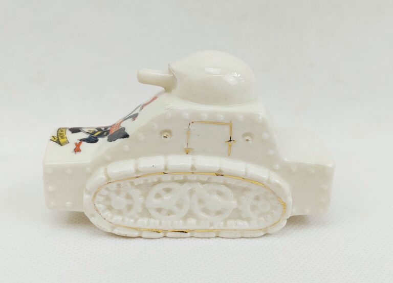 Corsham Crested Ware WW1 Tank By Arcadian China - Sally Antiques
