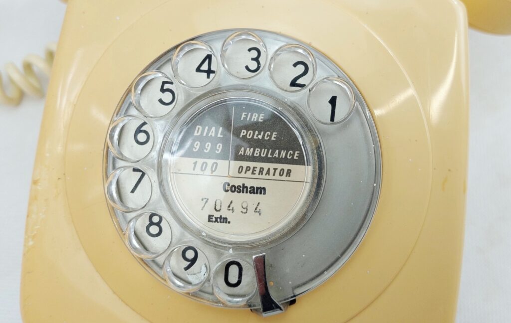 Cream GPO Telephone - Sally Antiques