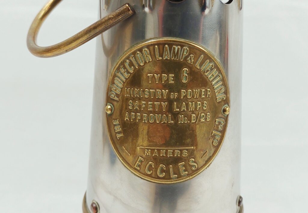 Eccles Protector Miners Lamp Type 6 - Sally Antiques