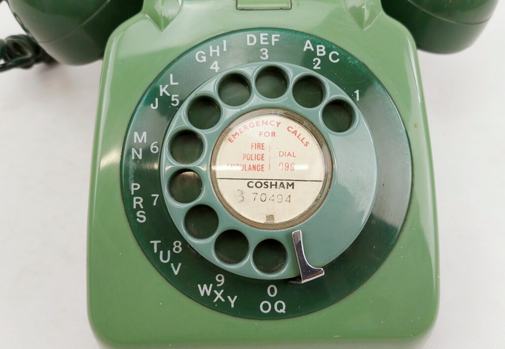 Green GPO Telephone - Sally Antiques