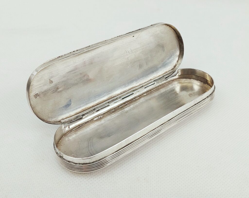 Dutch Silver Hinged Case - Sally Antiques