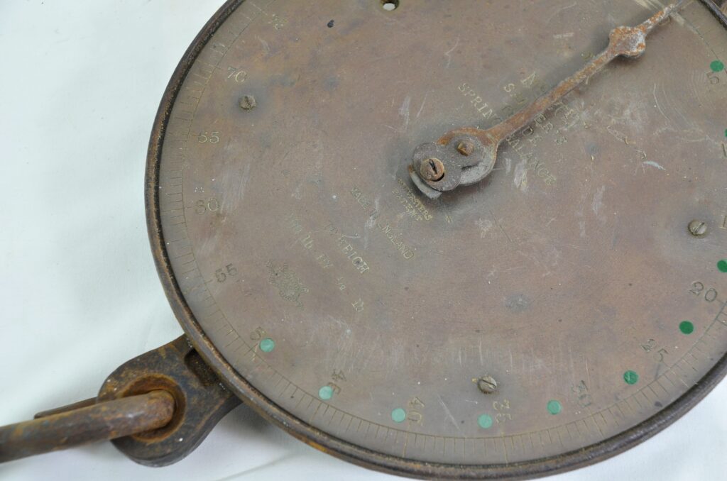 Salter British Military Scales c1940 - Sally Antiques