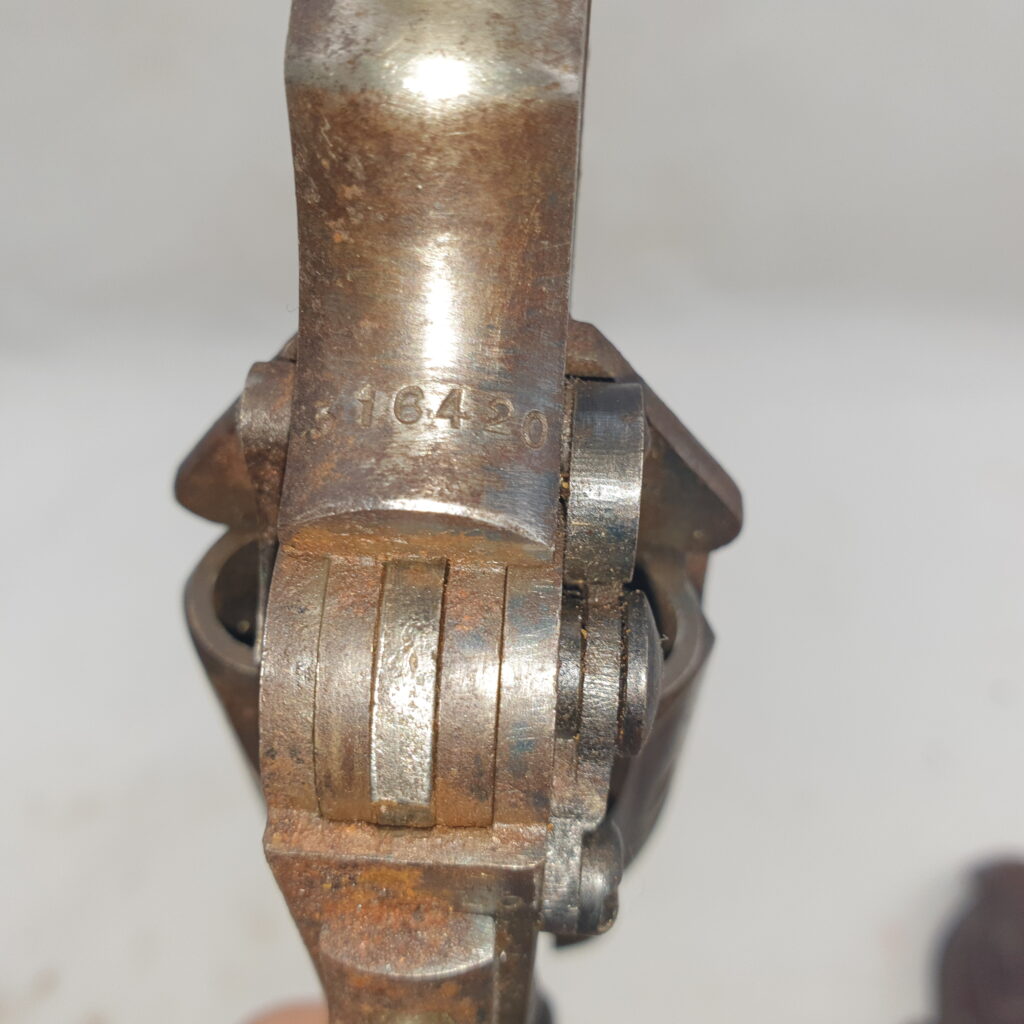 WW1 British 1917 Dated Webley Mk IV Revolver - Deactivated - Sally Antiques