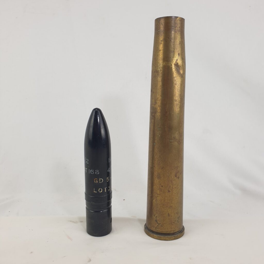 British 40mm Bofors Shells With Training Projectile - Sally Antiques