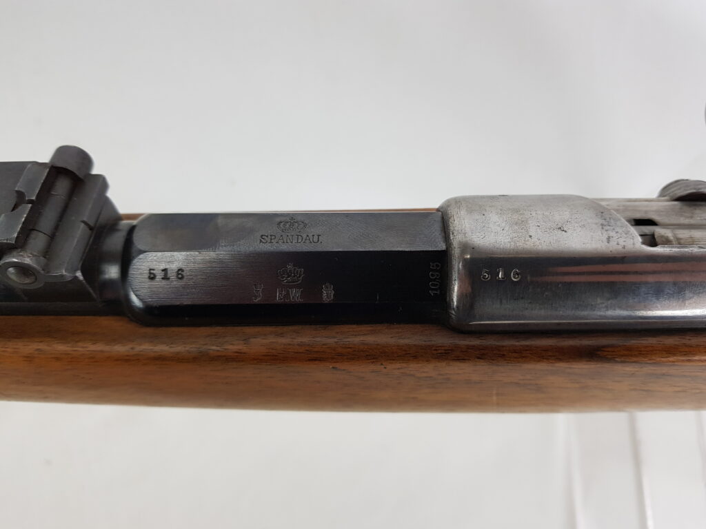 Imperial German Mauser Model 71/84 Bolt Action Service Rifle dated 1887 ...