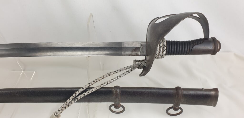 Italian Heavy Cavalry Sword Model 1860 with Tassel - Sally Antiques
