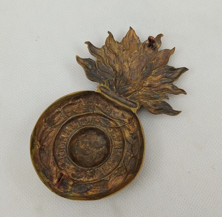 Victorian Royal Marines Light Infantry Helmet Plate - Sally Antiques