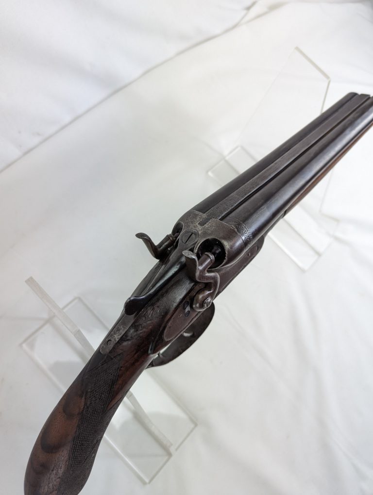 Antique Double Barrel Sawn Off Percussion Shotgun - Sally Antiques