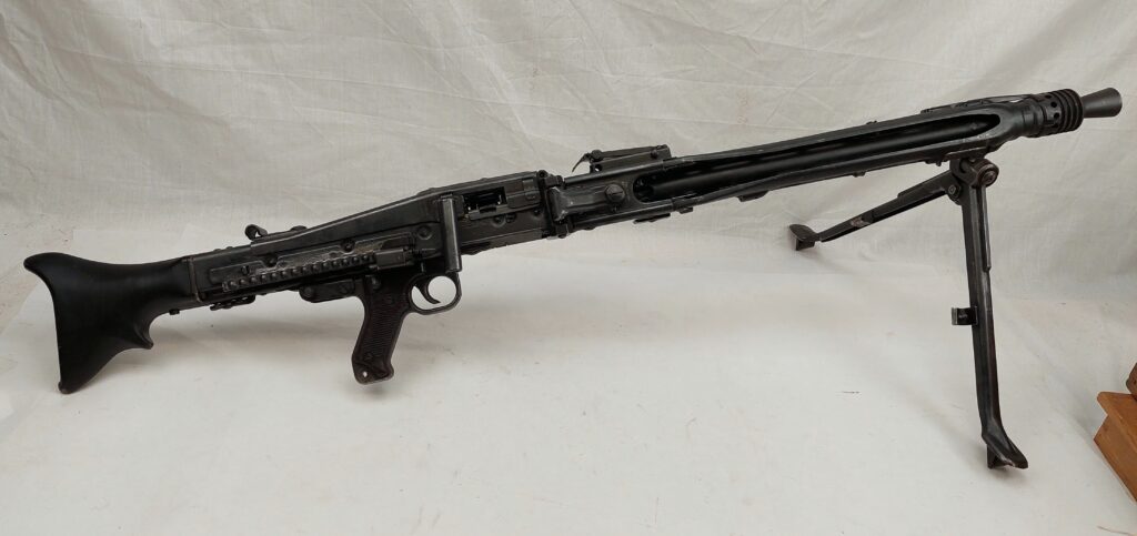 WW2 German Nazi MG42 Machine Gun UK Spec Deactivated - Sally Antiques