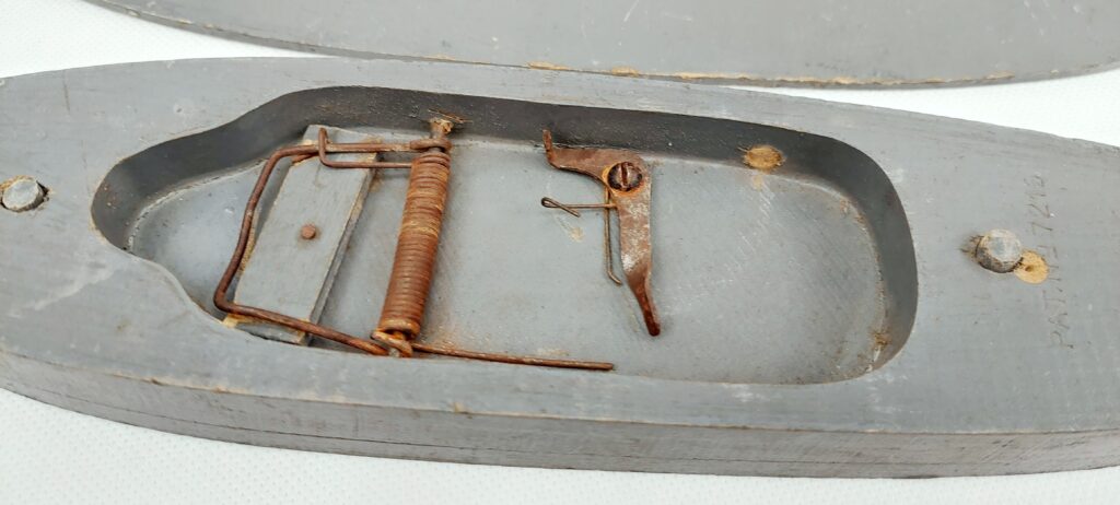 WW1 Exploding Battleship And Submarine Wooden Toy Set - Sally Antiques