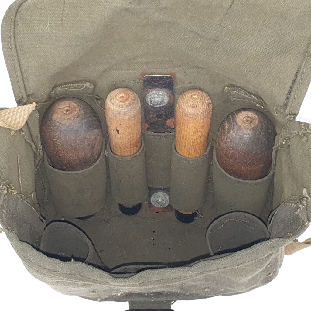 WW2 British Army Trench Saw With Handles and Tools in Canvas Pouch ...