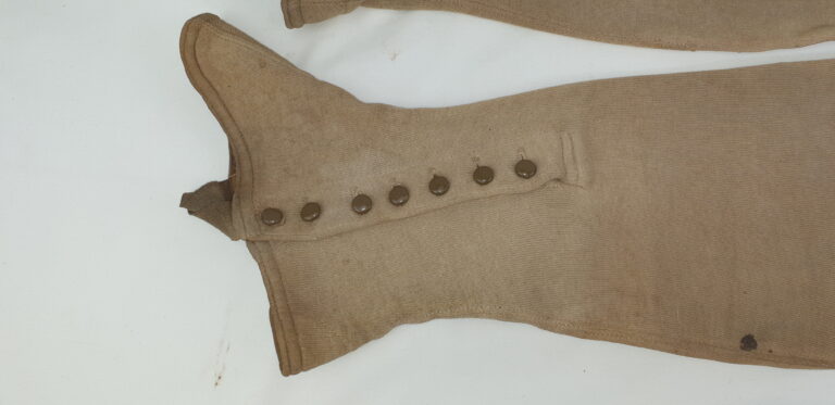 WW2 D-Day Recovered Full leg American Gaiters - Sally Antiques