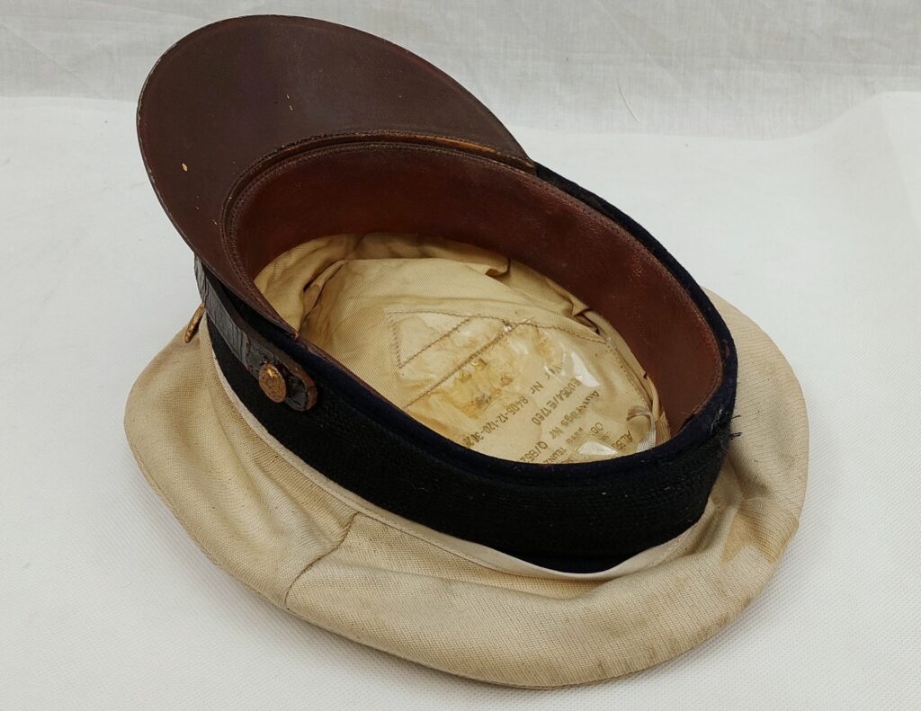 WW2 German Kriegsmarine Officers Visor Cap By Albert Kempf - Sally Antiques