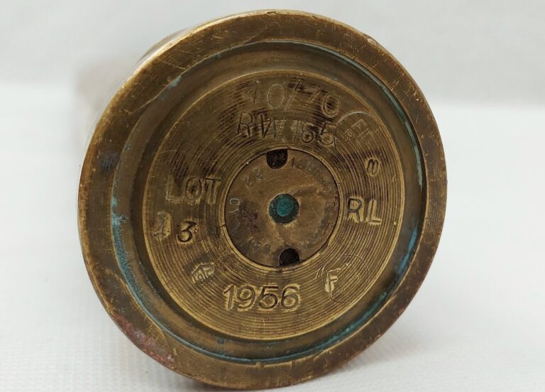 Inert 1956 Bofors 40mm Shell - Sally Antiques