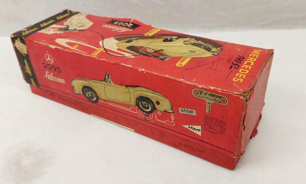 Schuco 2095 Mercedes 190 SL Clockwork Tin Plate Toy Car c1950’s - Sally ...
