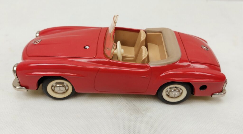 Schuco 2095 Mercedes 190 SL Clockwork Tin Plate Toy Car c1950’s - Sally ...